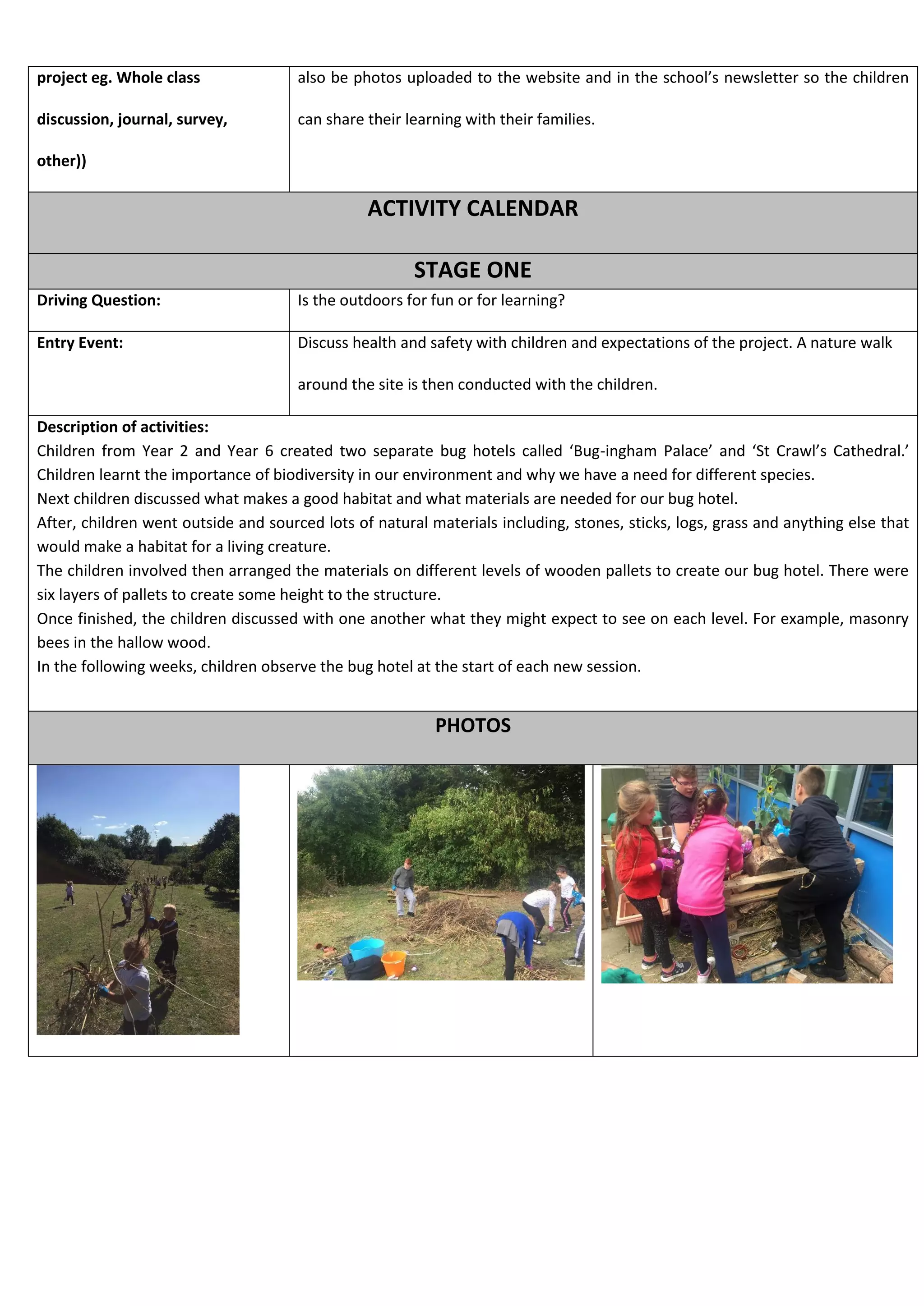 Erasmus+ Project Based Learning activities for Inclusion | PDF