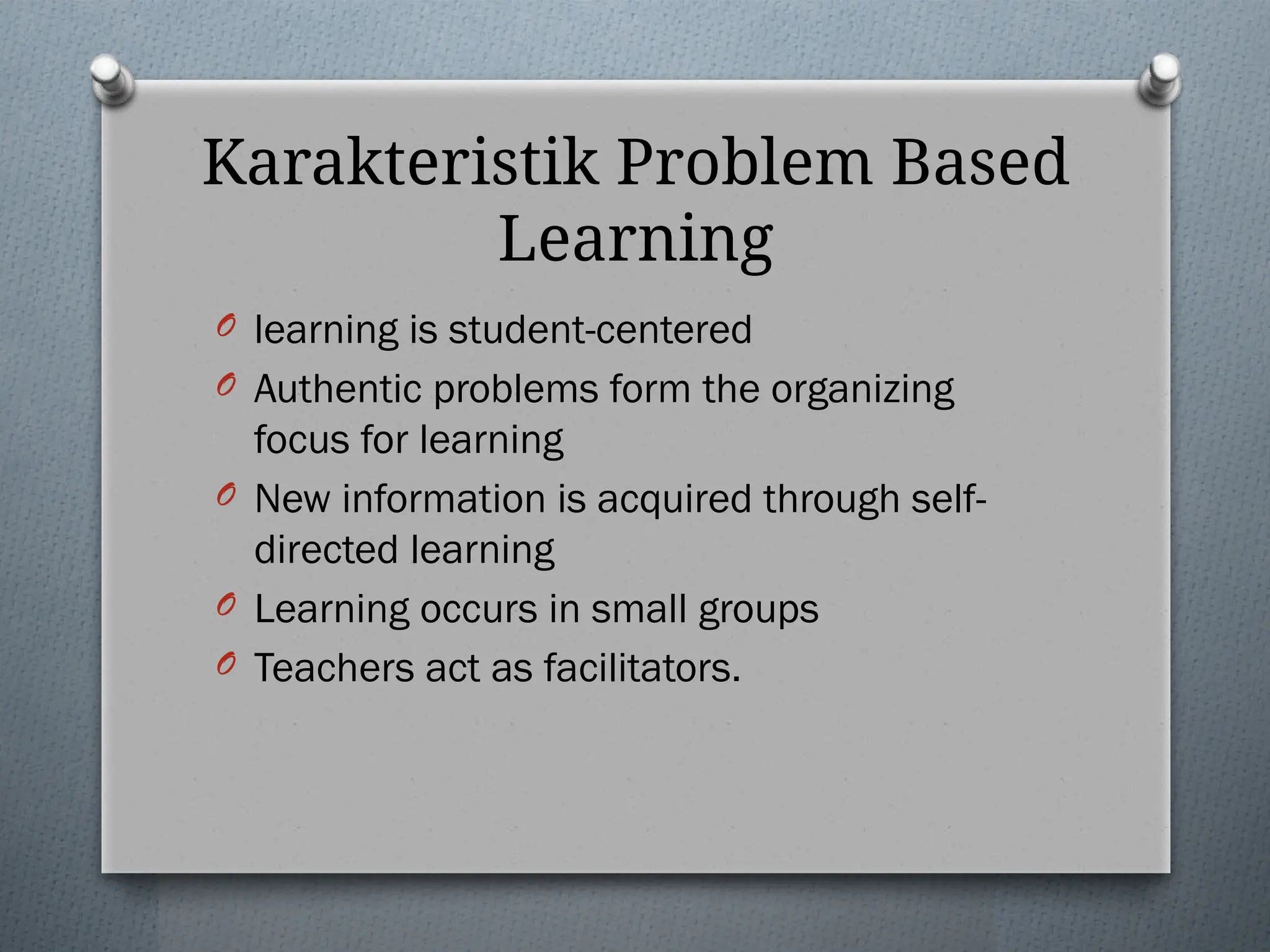 PJBL Project Based Learning Education Type | PPTX