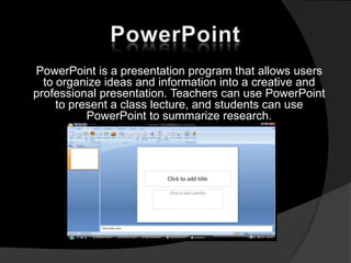 Project based learning & technology | PPTX