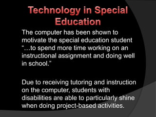 Project based learning & technology | PPTX