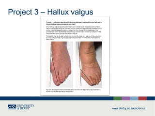 Ears, feet and injuries: The development of project based learning ...