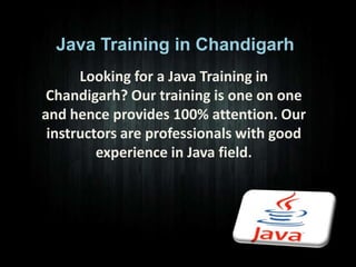 Project Based Training in Chandigarh | PPT