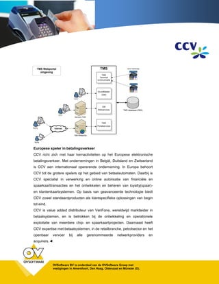 Projectbericht CCV TMS Portal | PDF