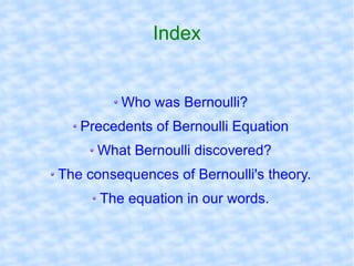 Project Bernoulli | ODP