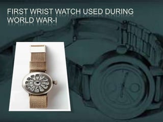 A COLLECTION OF FIRST EVER MADE THINGS | PPTX