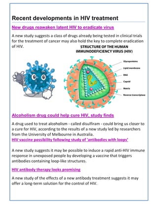 Investigatory Project on Aids | PDF