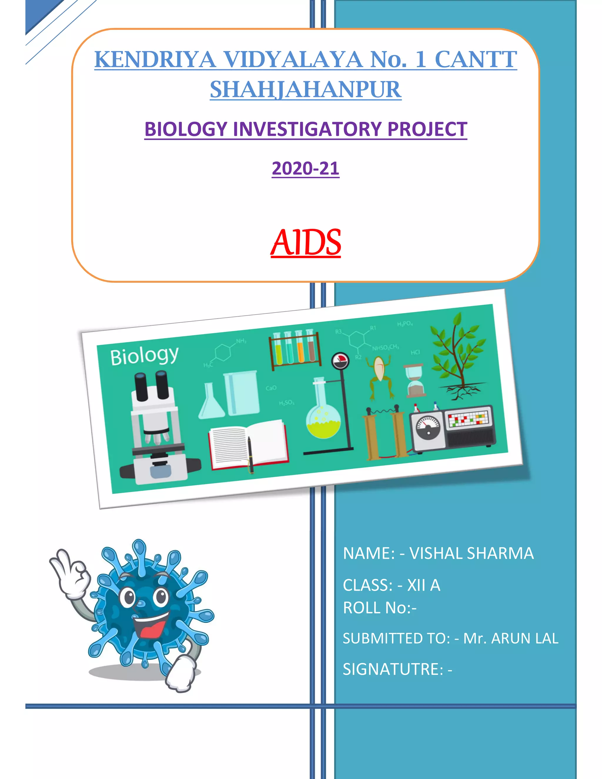 Investigatory Project on Aids | PDF