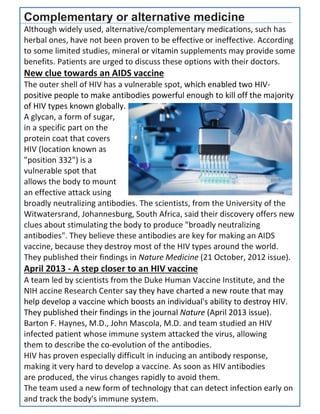 Investigatory Project on Aids | PDF