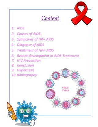 Investigatory Project on Aids | PDF