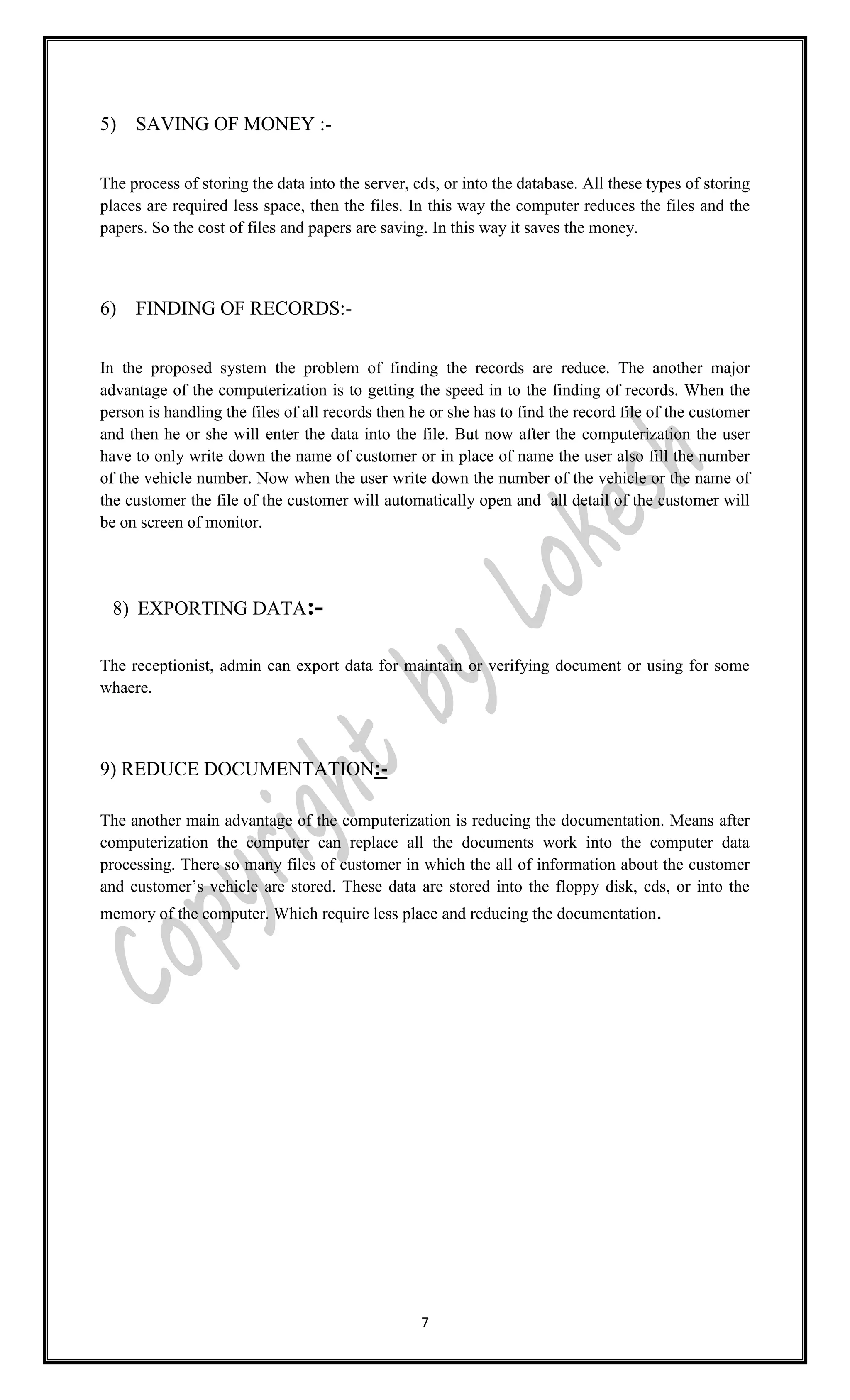 Project black book TYIT | PDF