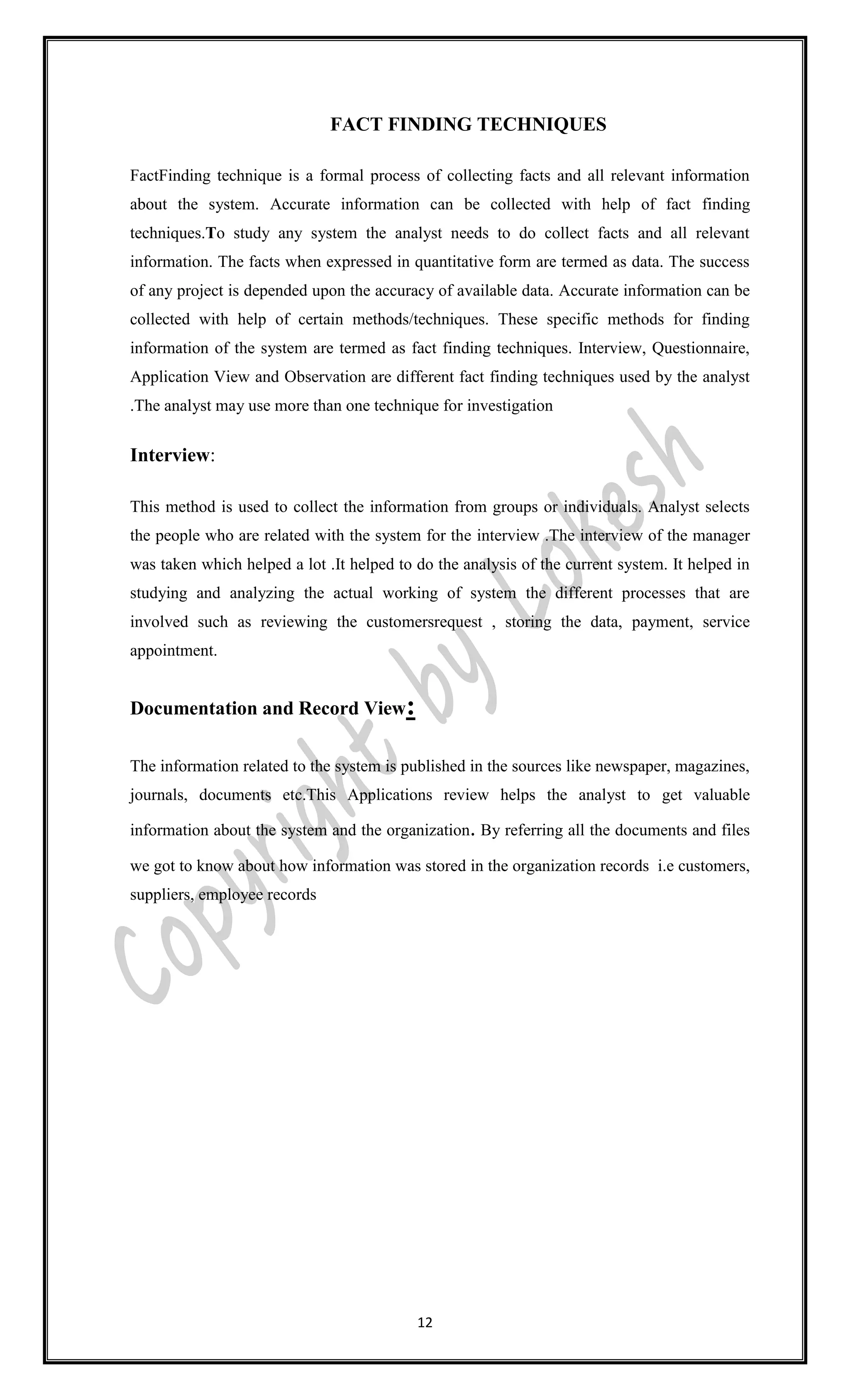 Project black book TYIT | PDF