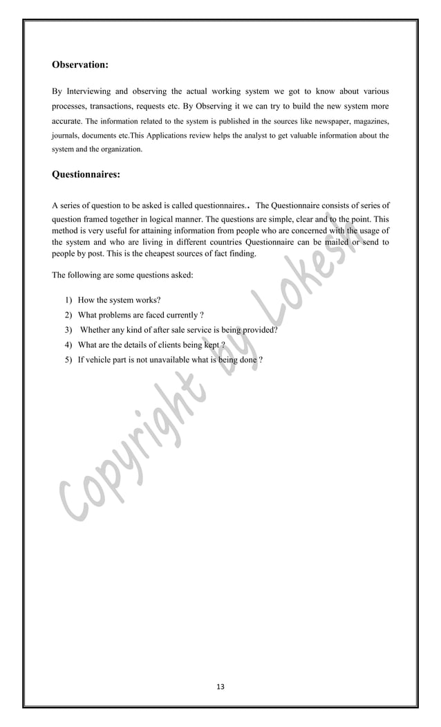 Project black book TYIT | PDF