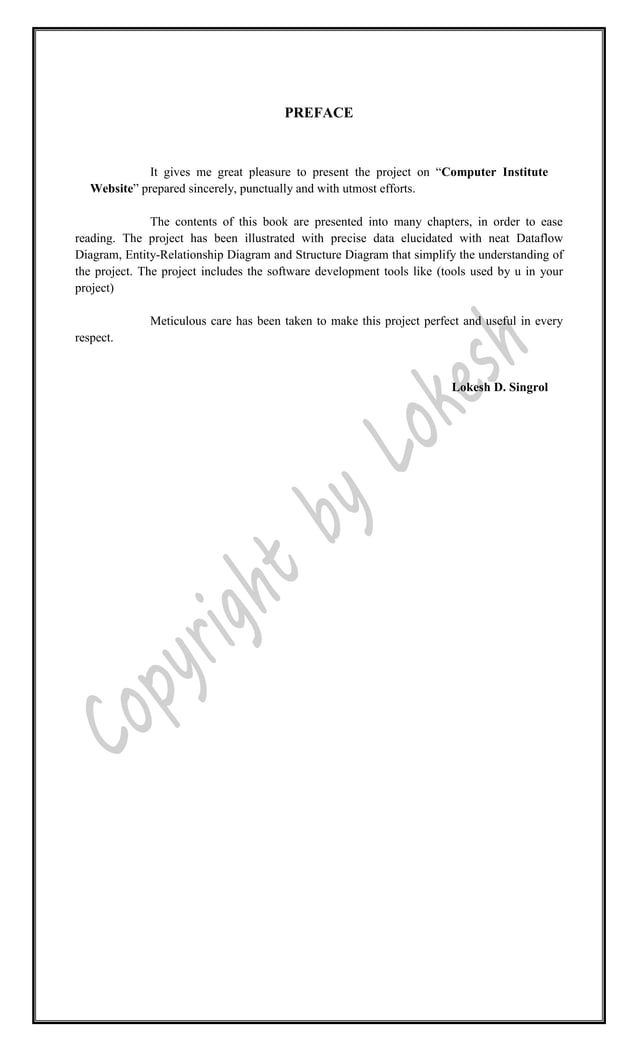 Project black book TYIT | PDF