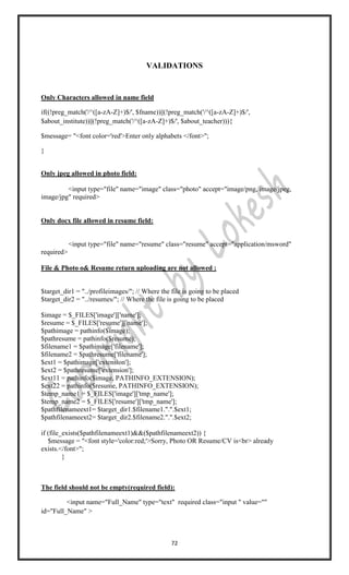 Project black book TYIT | PDF