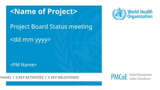project board statusupdate template.pptx