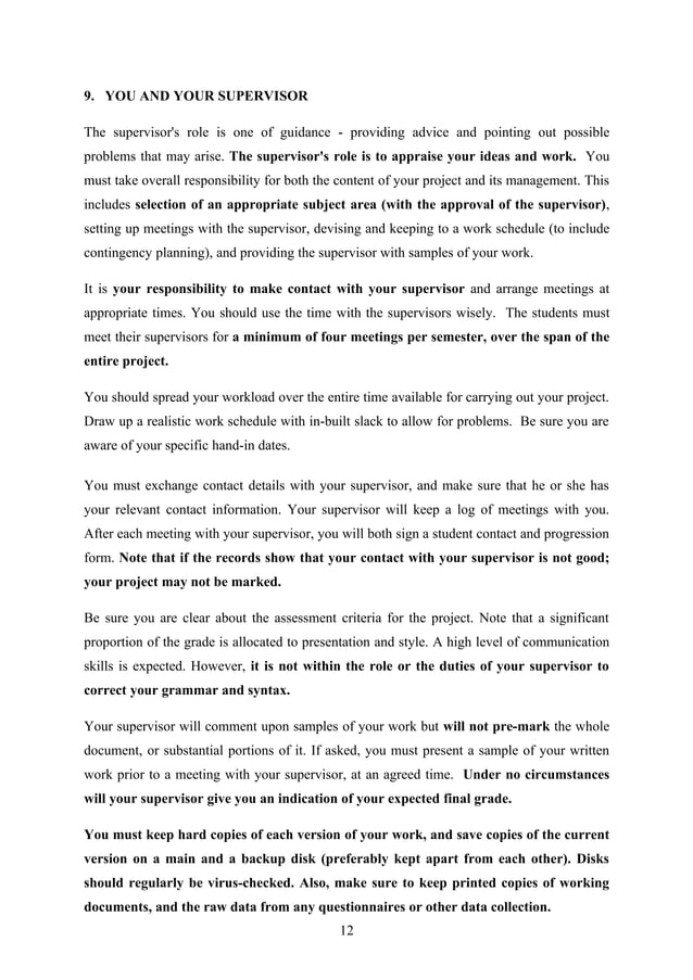 MBA Project Report as per Osmania University | DOC