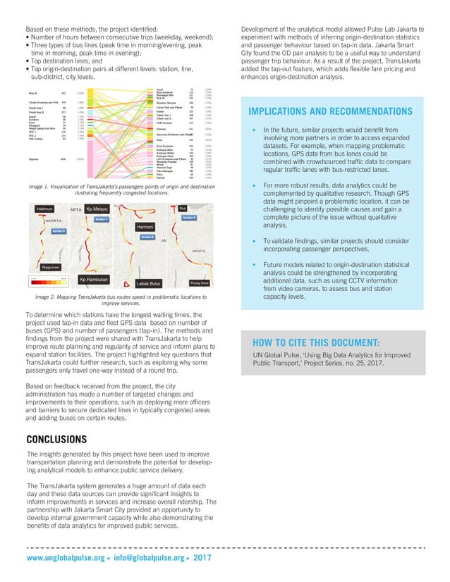 Using Big Data Analytics For Improved Public Transport Pdf