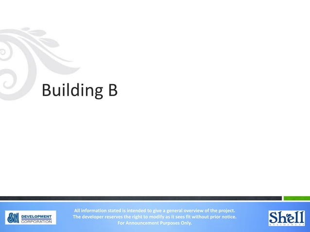 SHELL Residences MOA Complex | PPT