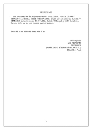 Project bsp marketing | DOCX