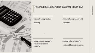 income from property | PPT