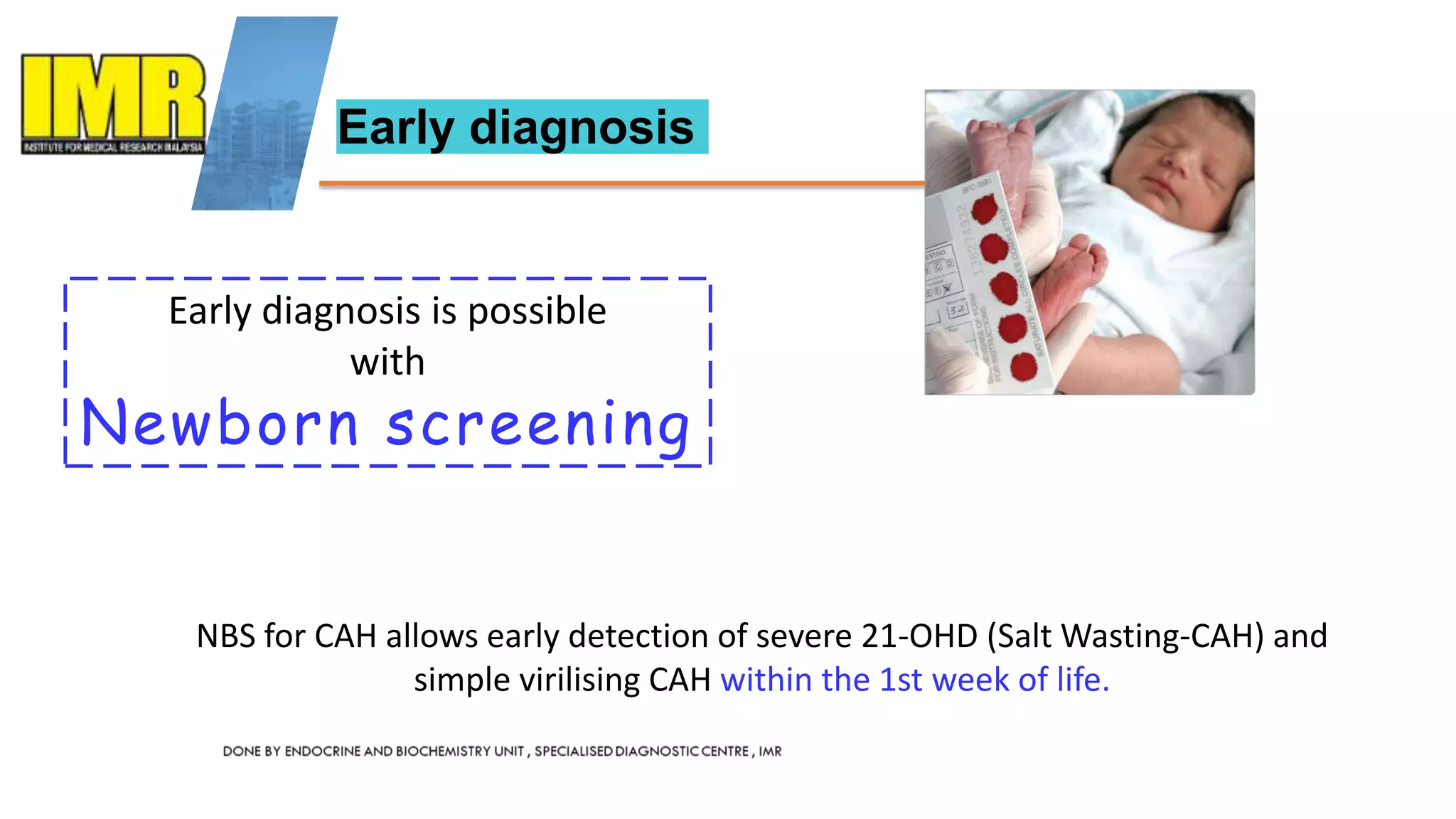 PROJECT CAH NEWBORN SCREENING DBS SPECIMEN COLLECTION AND HANDLING dr ...