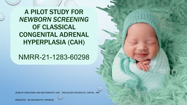 PROJECT CAH NEWBORN SCREENING DBS SPECIMEN COLLECTION AND HANDLING dr ...