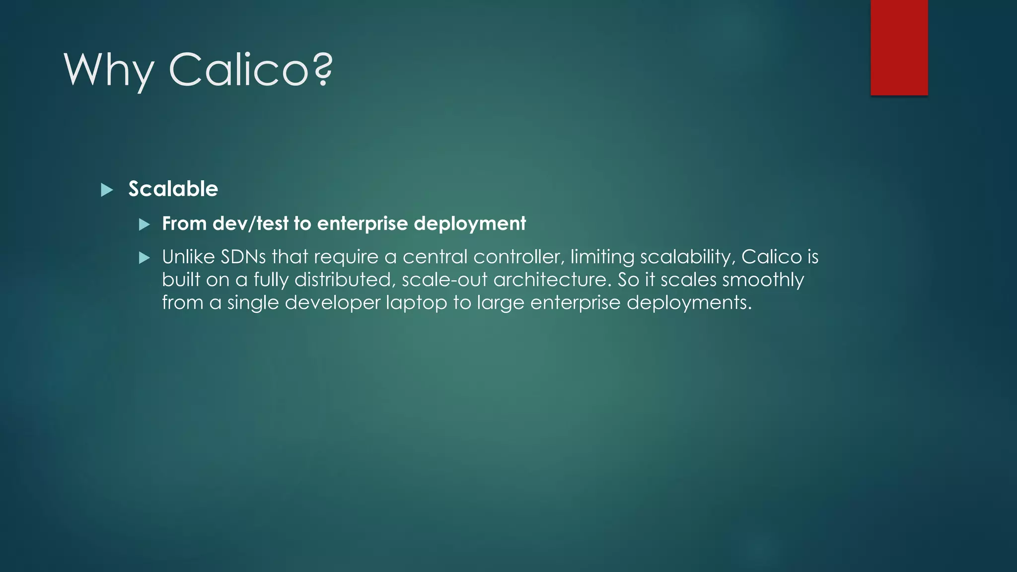 Project calico - introduction | PDF