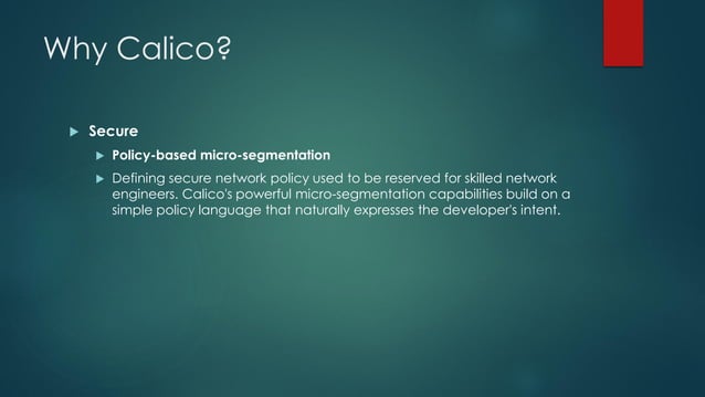 Project calico - introduction | PDF