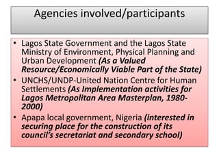 PROPOSED URBAN UPGRADING AT BADIA, LAGOS STATE, NIGERIA | PDF