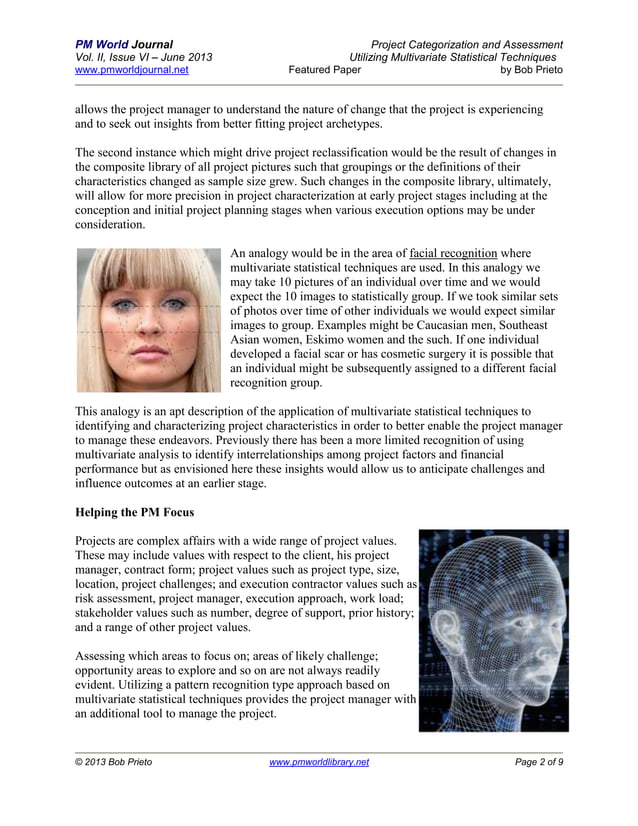 Project Categorization And Assessment Pdf