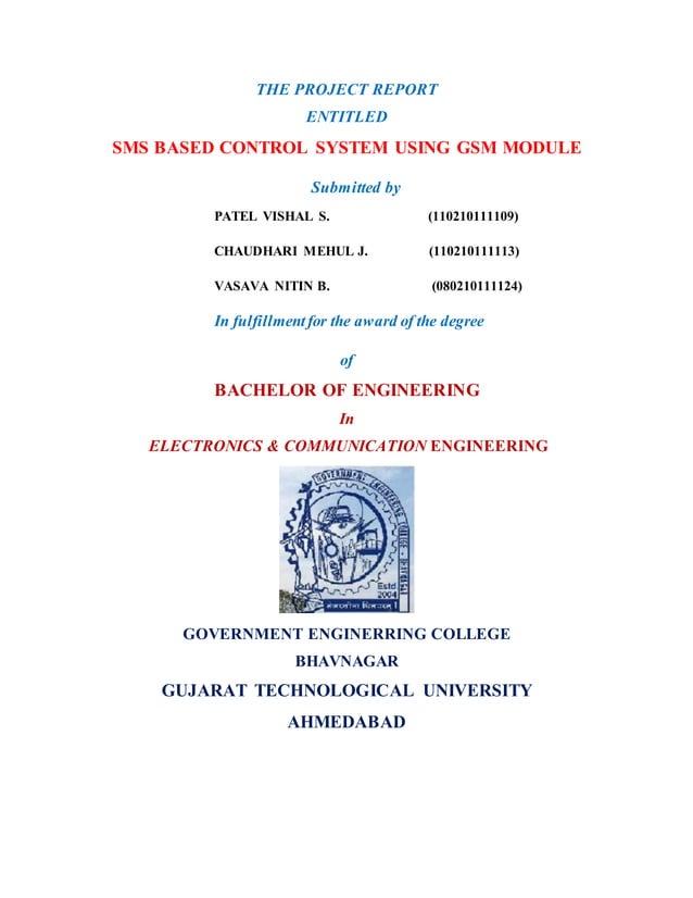 Project certificate vishal | PDF