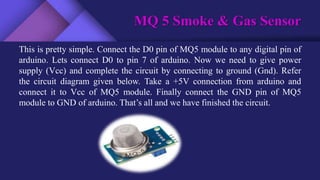 Implementation Of GSM Based Fire Alarm and Protection System | PPTX