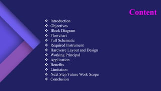 Implementation Of GSM Based Fire Alarm and Protection System | PPTX