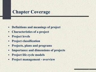 project analysis and management for the masters students. | PPT