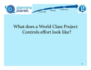 Roadmap To World Class Project Controls Pp | PDF | Construction ...