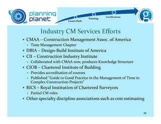 Roadmap To World Class Project Controls Pp | PDF | Construction ...