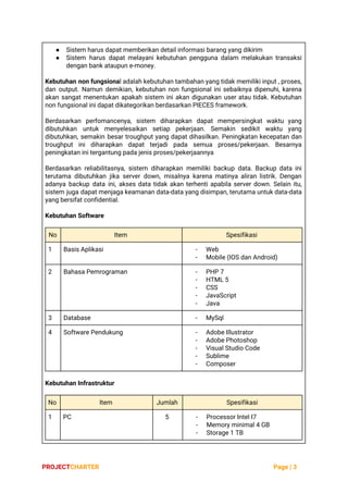 Project charter | PDF