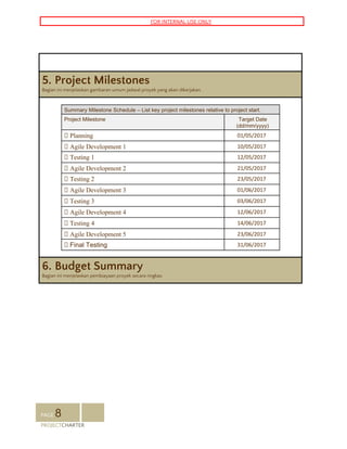 Project charter | PDF