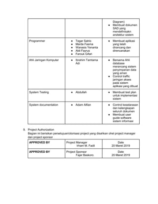 Project charter | PDF