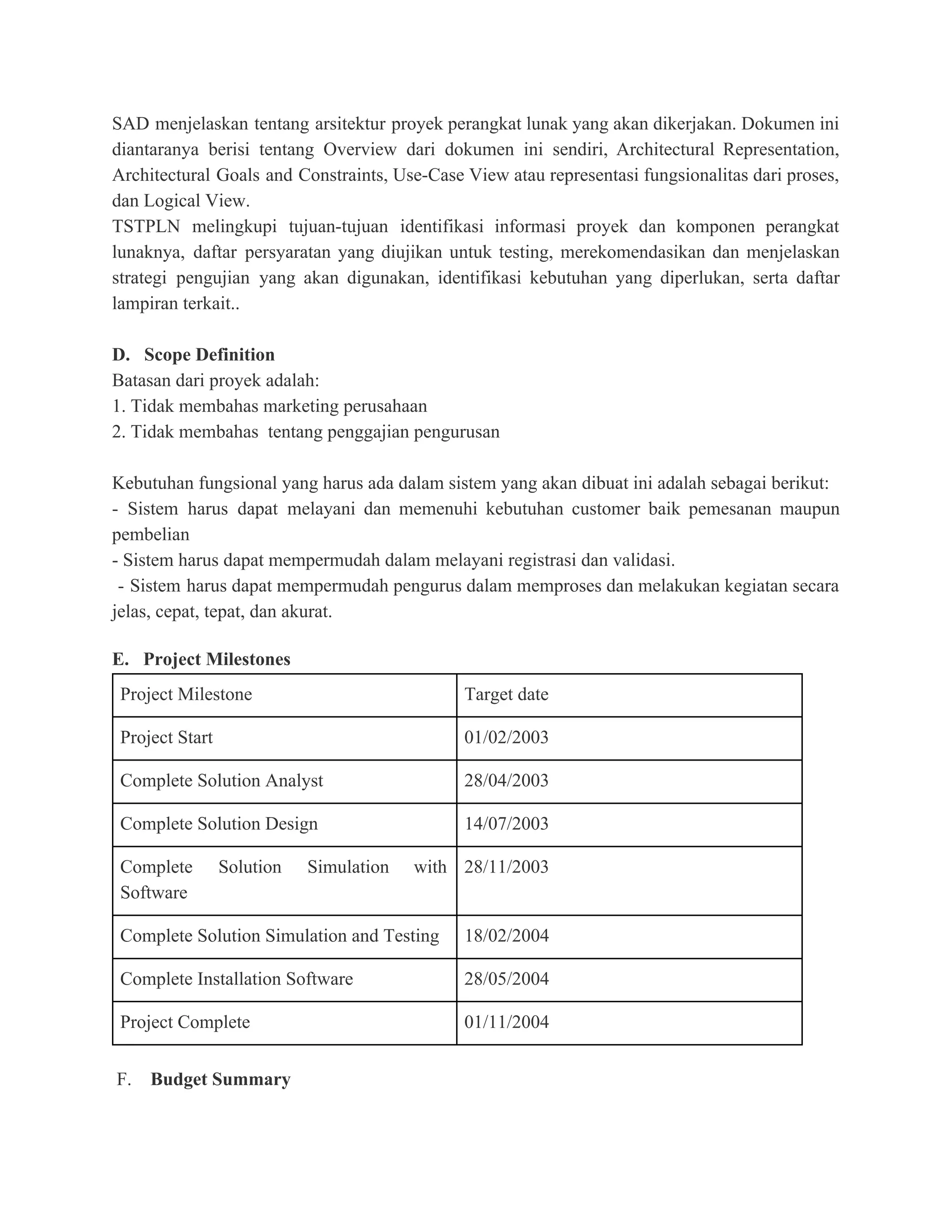 Project charter | PDF