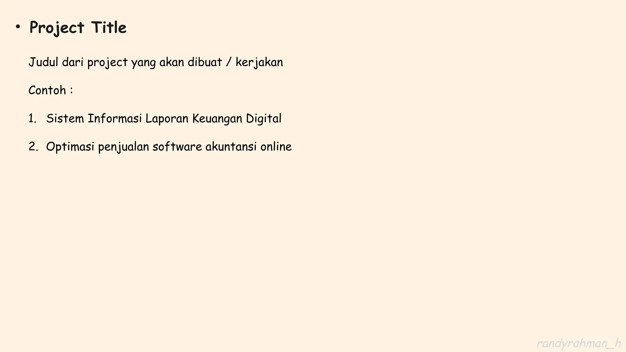 Cara Membuat Project Charter untuk strategi mengelola project plan | PPTX