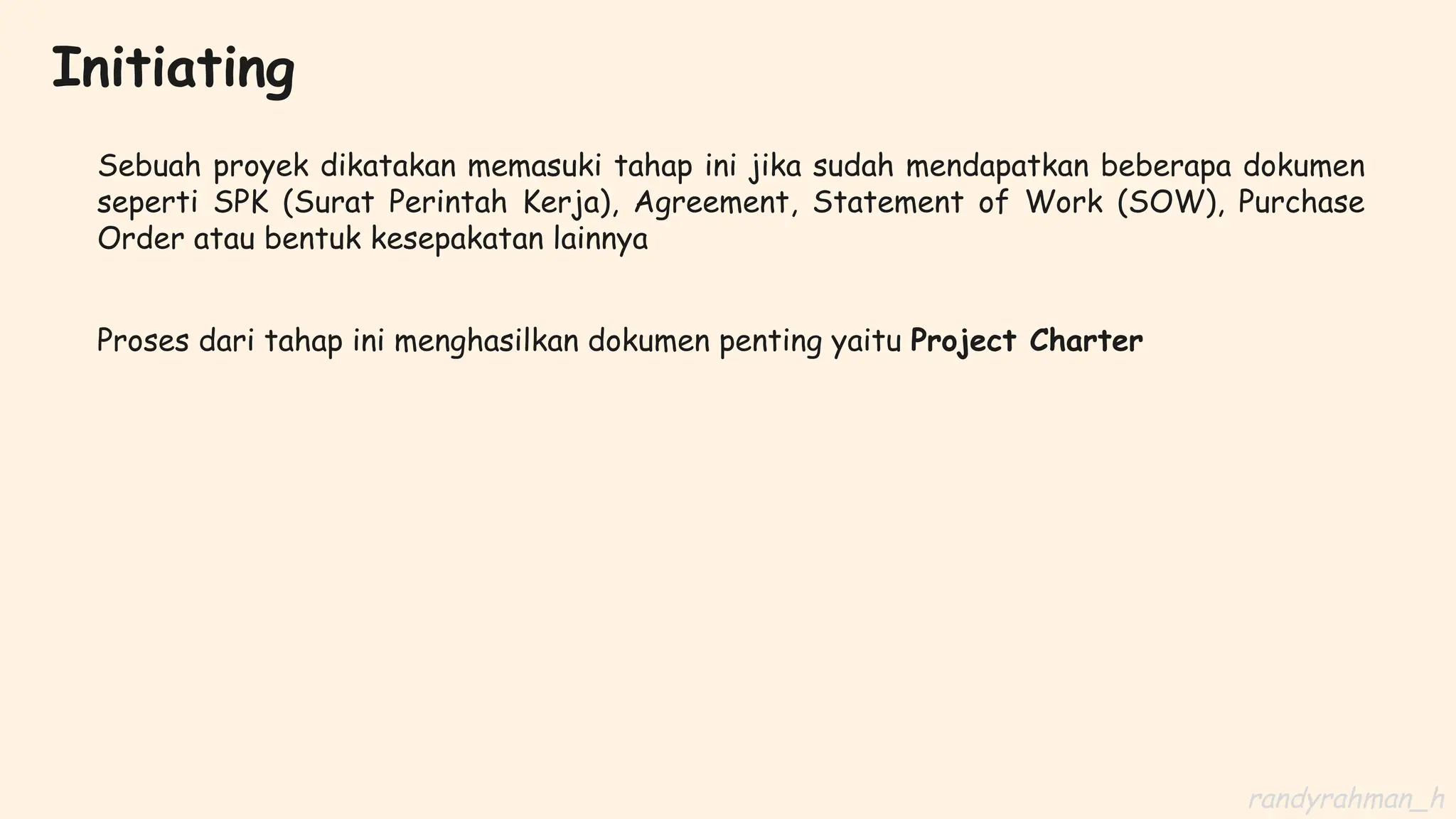 Cara Membuat Project Charter untuk strategi mengelola project plan | PPTX