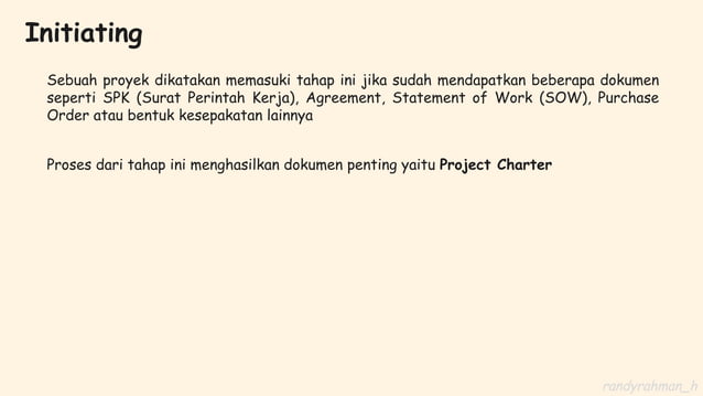 Cara Membuat Project Charter untuk strategi mengelola project plan | PPTX