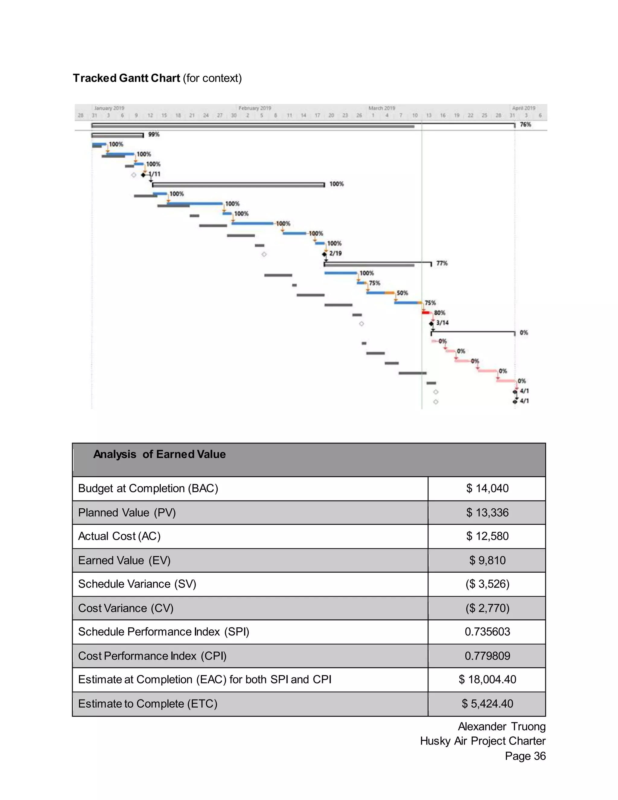 Project Charter Final Report | DOCX