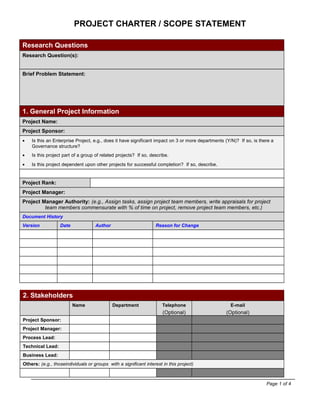 Project charter template 6-27-2012 | DOC