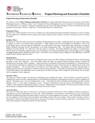 Project checklist | DOCX