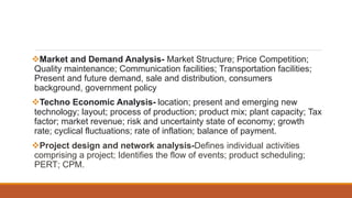 PROJECT CLASSIFICATION, IDENTIFICATION, FORMULATION | PPTX