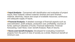 PROJECT CLASSIFICATION, IDENTIFICATION, FORMULATION | PPTX