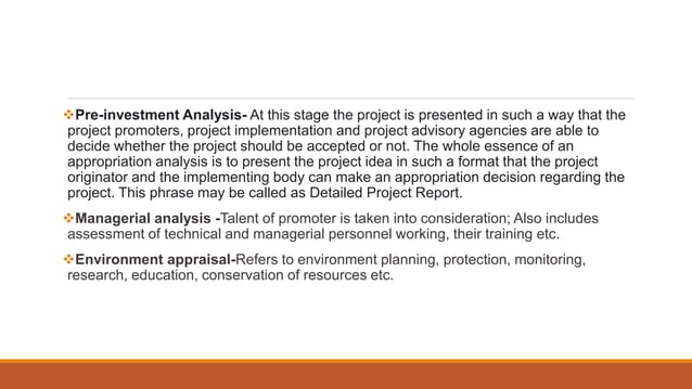 Project Classification Identification Formulation Pptx