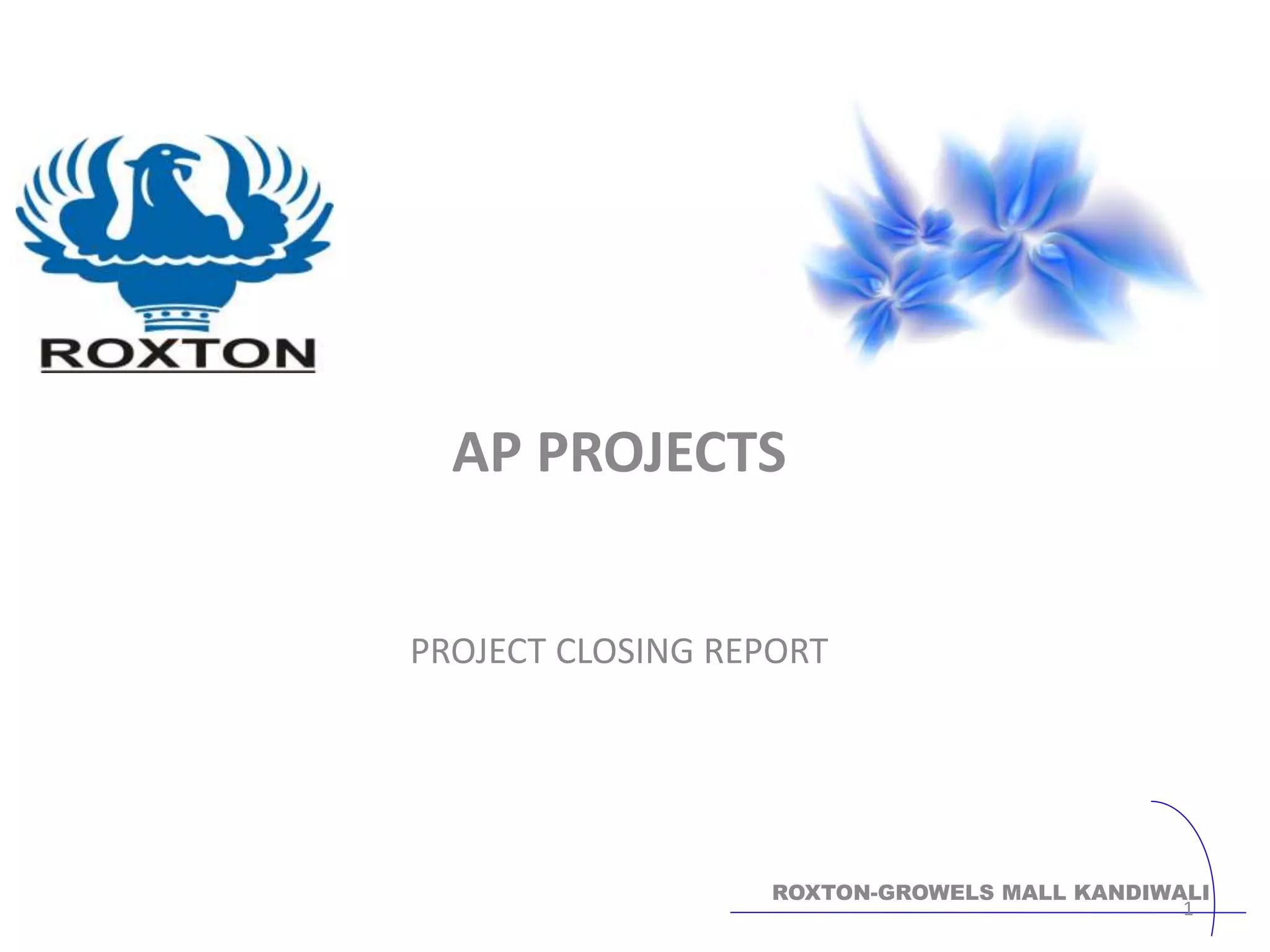 Project Closing Report | PPTX
